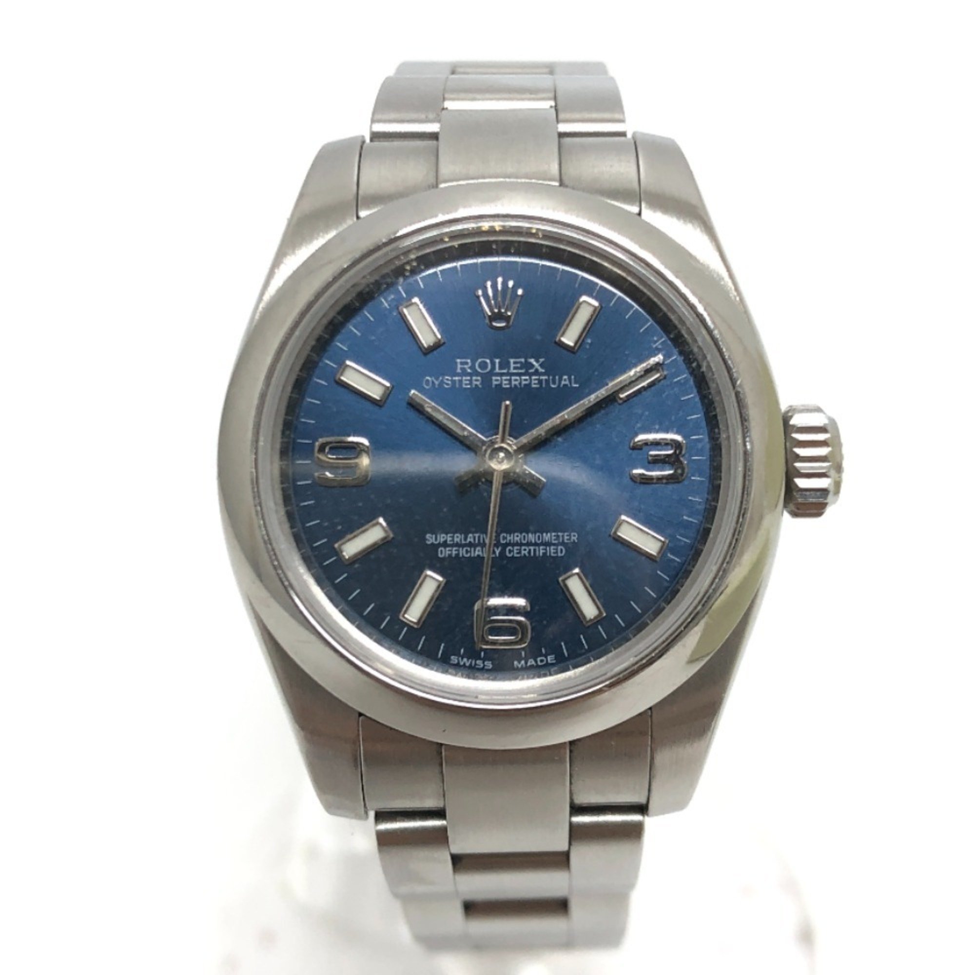 Pre-Owned ROLEX Rolex 176200 Oyster Perpetual 26 with interchangeable ...