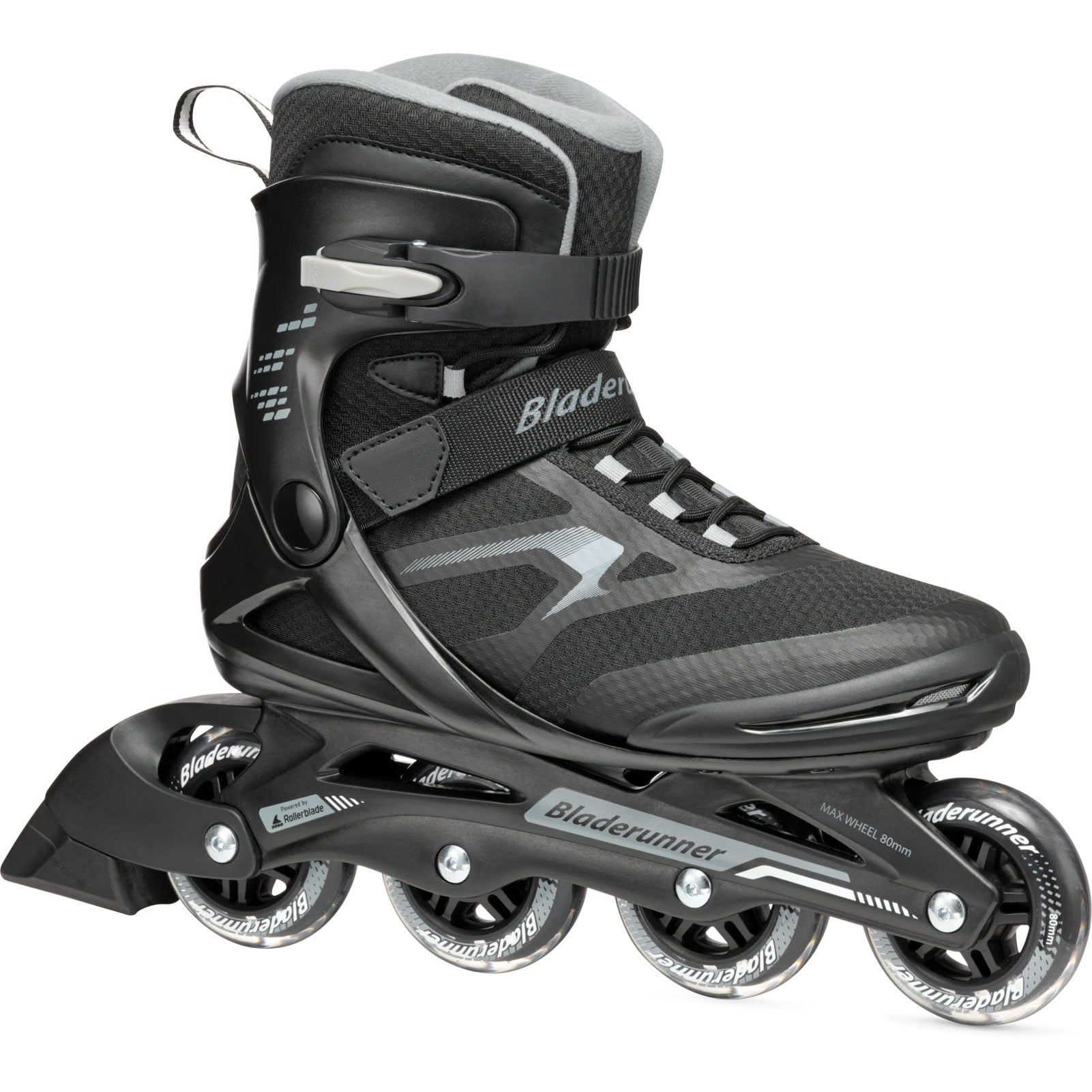 ROLLERBLADE Adult Male Advantage Pro XT Black/Silver Skates, Size: 8 ...