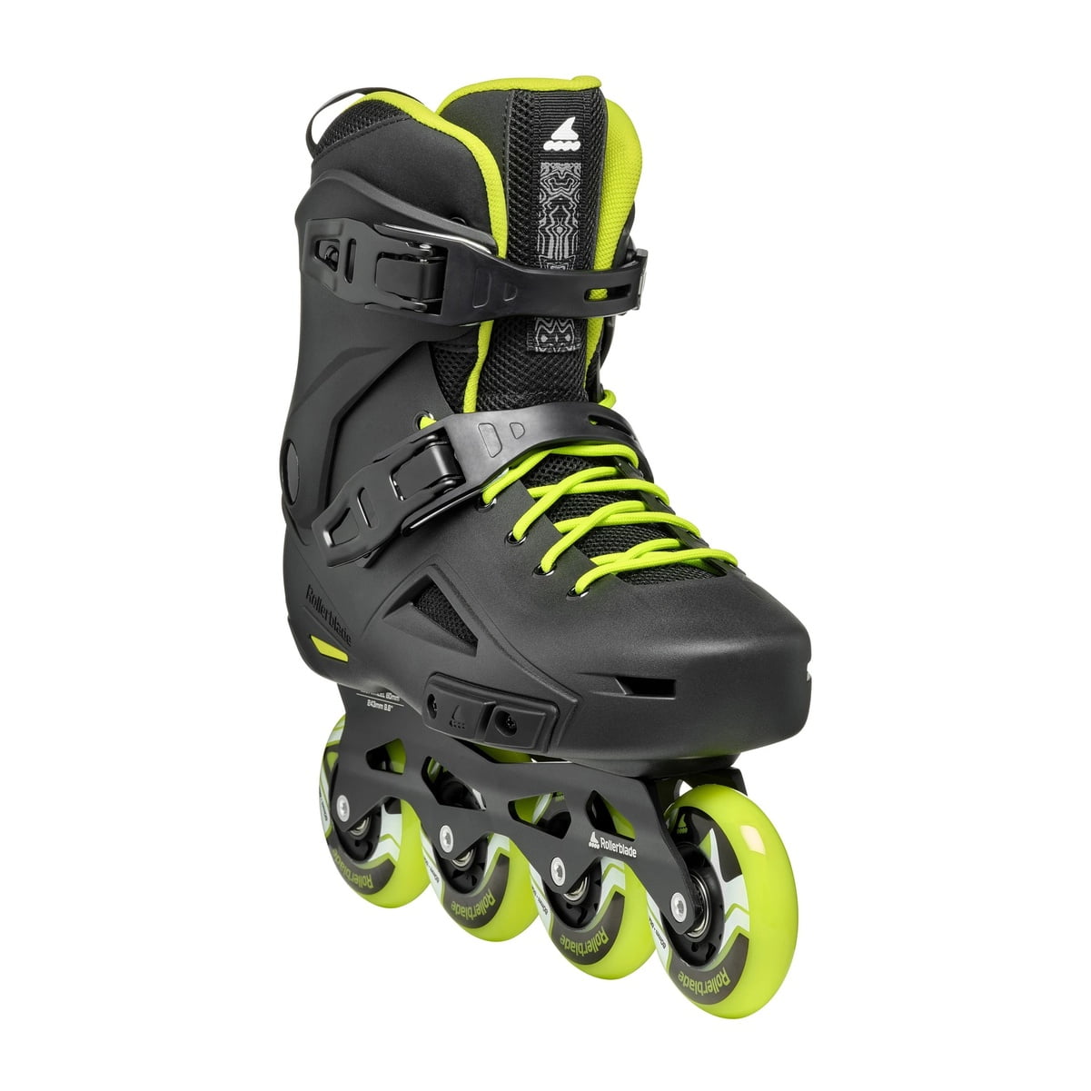 ROLLERBLADE Lightning, Color: Black/Lime, Size: 7 (073726001A1-7 ...