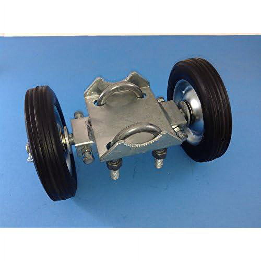 ROLLING 6" WHEEL CARRIER: For Chain Fence s - Wheel Rut Runner - 2 ...