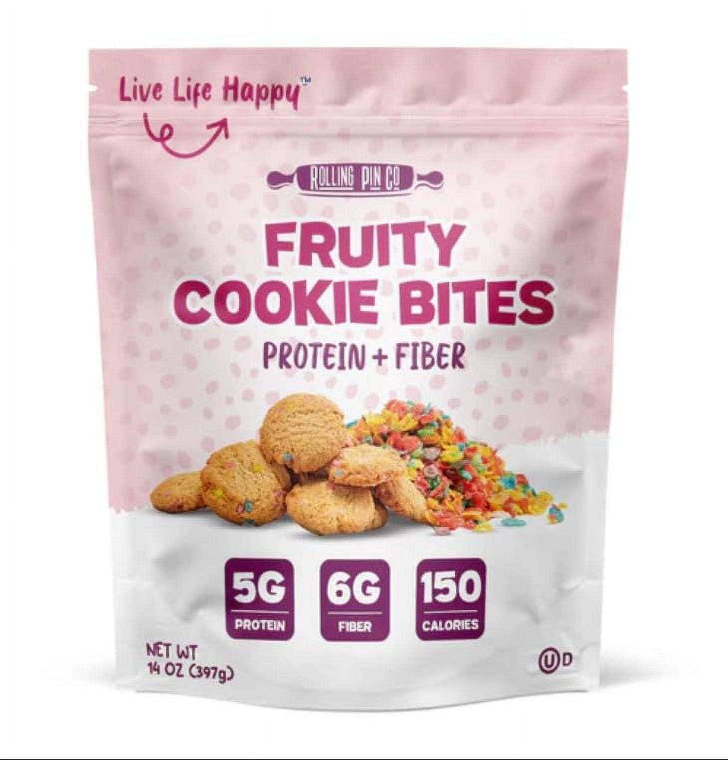 ROLLING PIN CO Fruity AIF4 Cookie Bites 14 Oz - Walmart.com