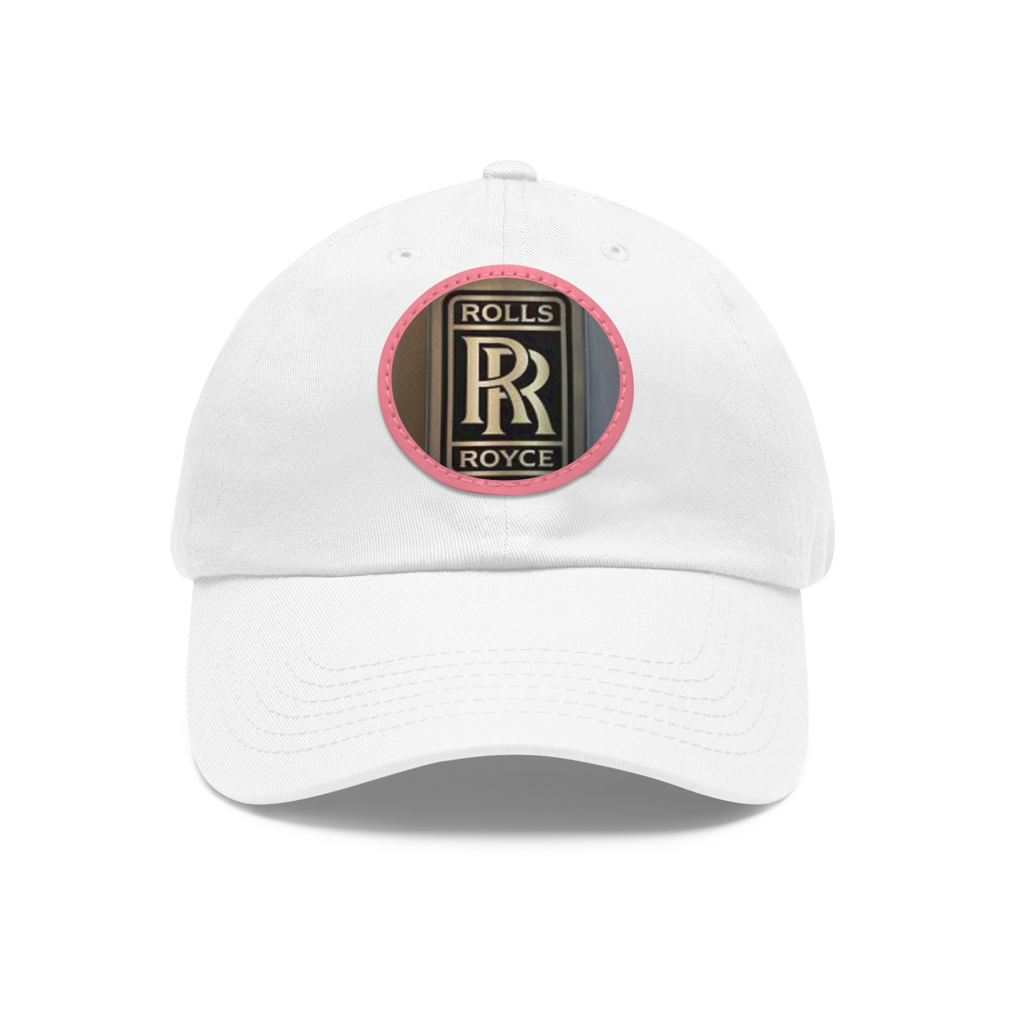 ROLLS ROYCE Dad Hat with Leather Patch (Round) - Walmart.com