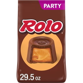 Rolo Family Size Wrapped Rich Chocolate Caramels Candy, 36 Bulk Rolls ...