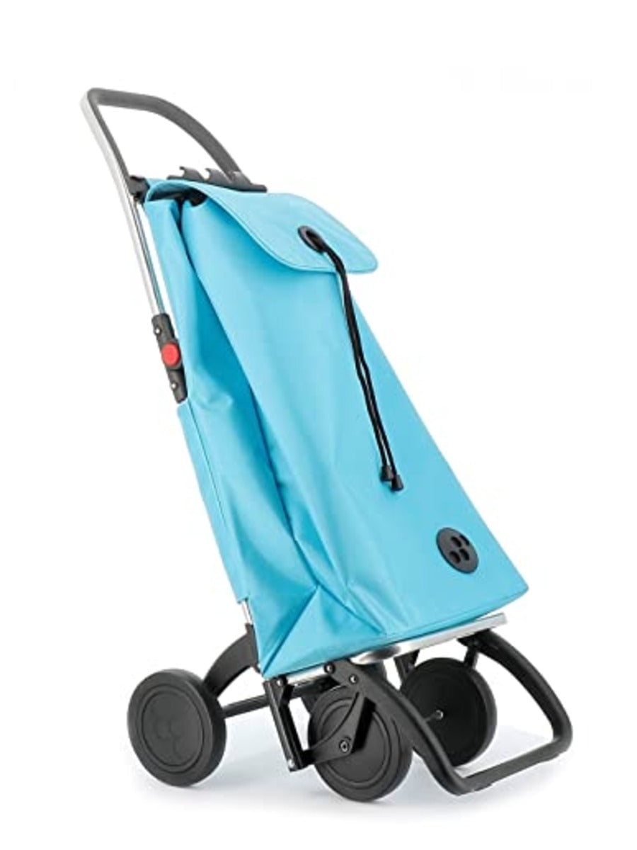 ROLSER I-Max MF 4 Wheel Foldable Shopping Trolley - Light Blue ...