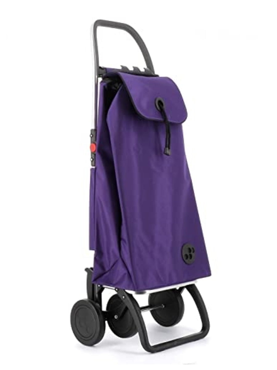 ROLSER I-Max MF 4 Wheel Foldable Shopping Trolley - Purple - Walmart.com