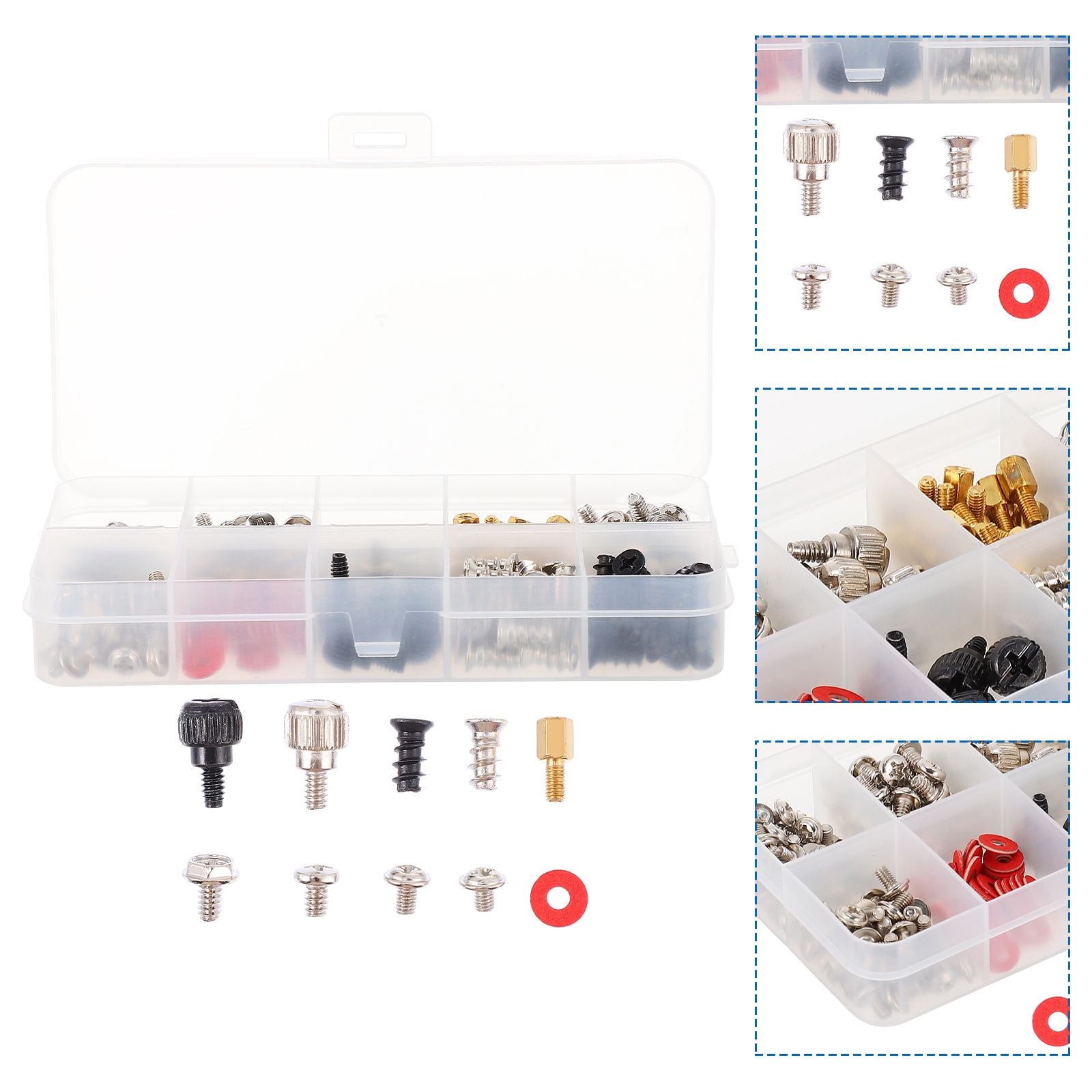 ROMANSENTIAL 1 Set Computer Case Thumbscrew Paper Washer Kit for Diy ...