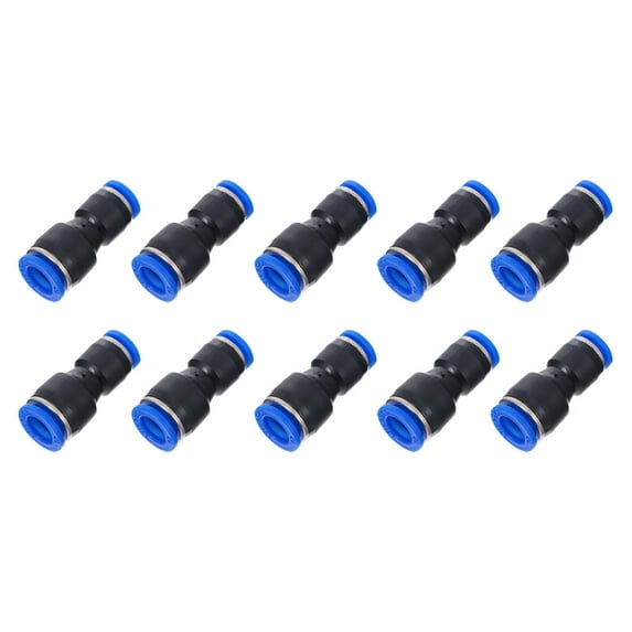ROMANSENTIAL 10Pcs Blue Plastic Quick-connect Fittings for Tool Change ...