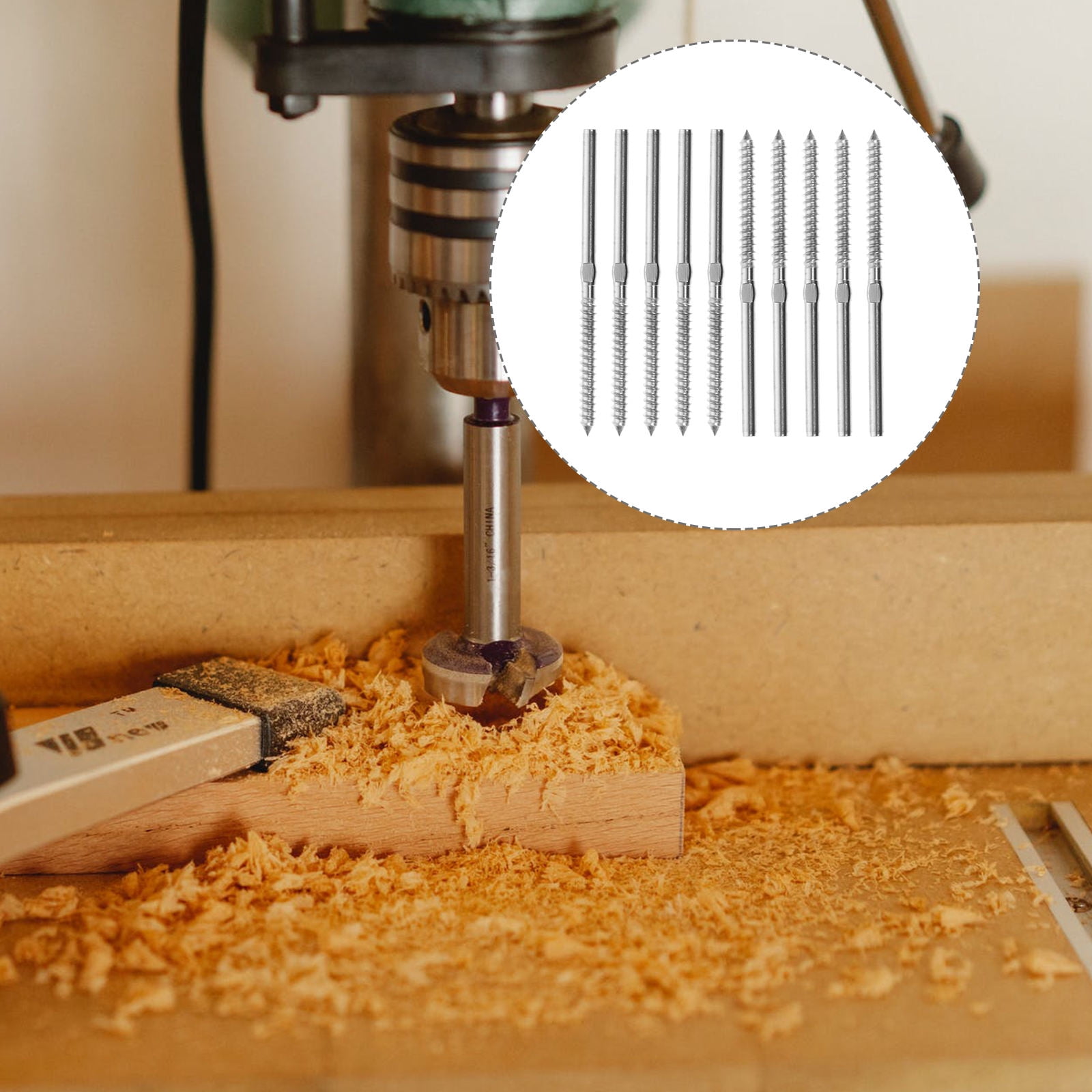 ROMANSENTIAL 10Pcs Railing Screws Lag Screws for Adjusting Tightness ...