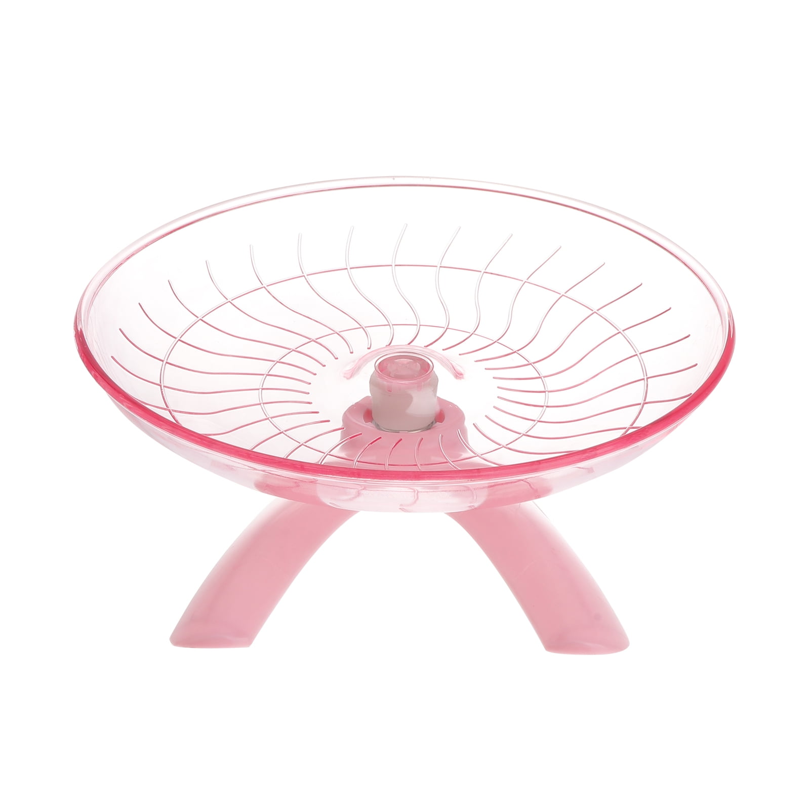 ROMANSENTIAL 1Pack Pet Exercise Wheel Pink Plastic Small Disk for ...