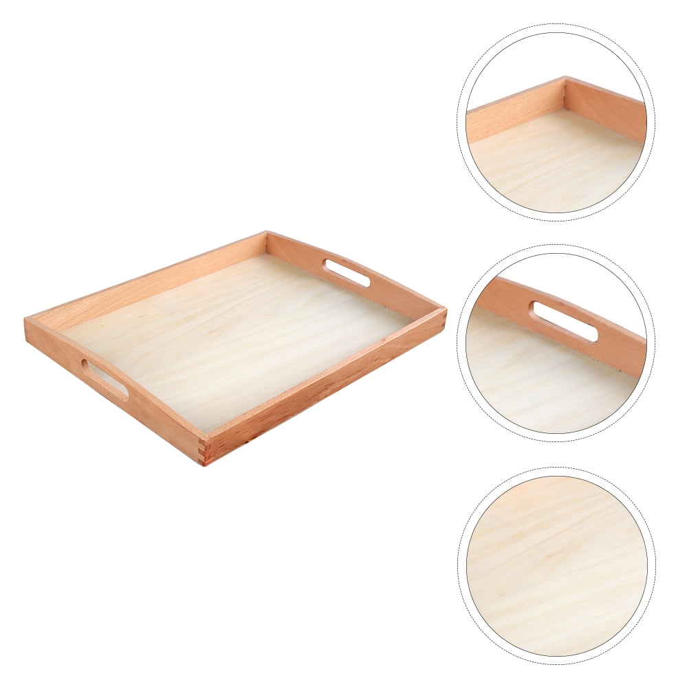 ROMANSENTIAL 1Pack Rectangle Tray For Toddlers Educational Function ...