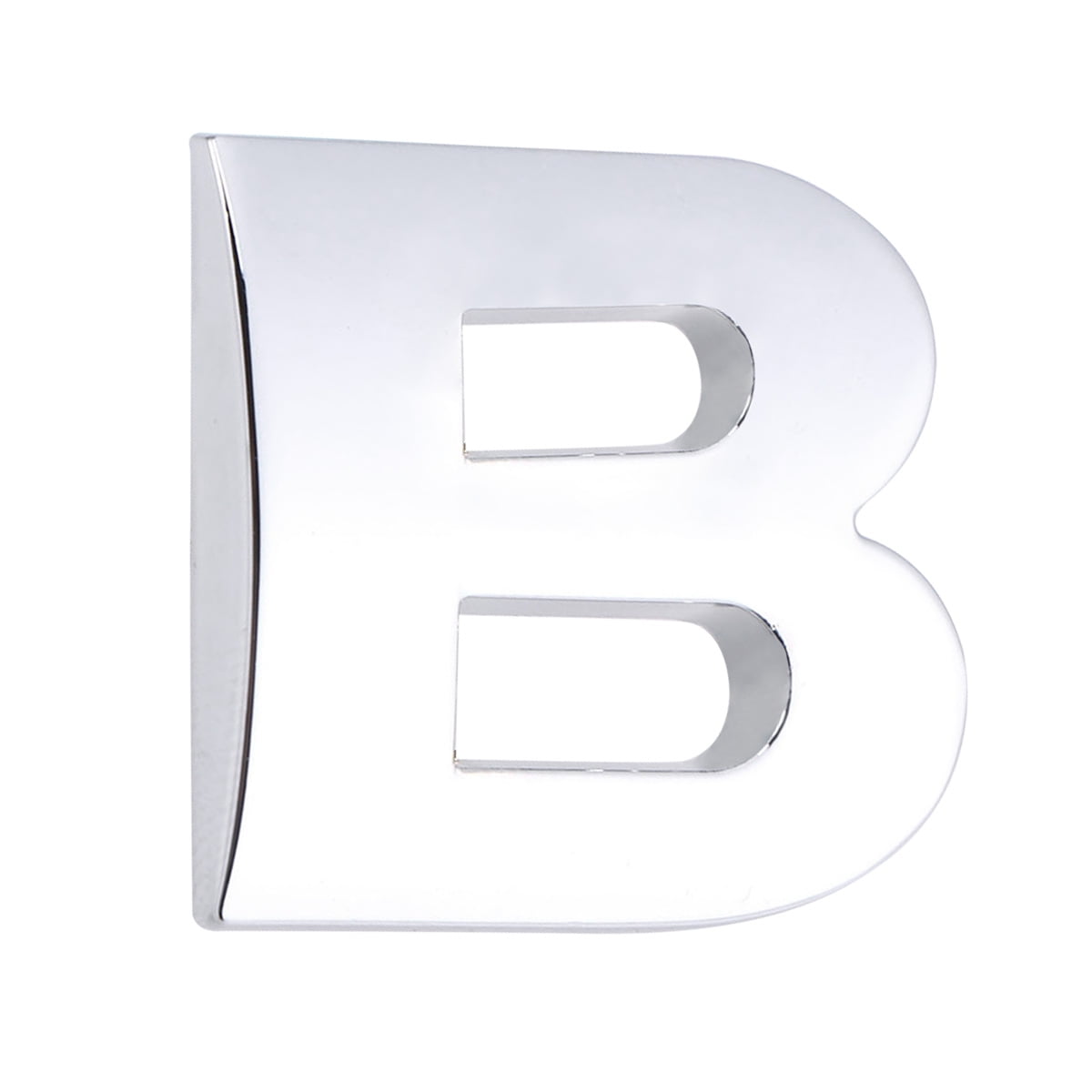 ROMANSENTIAL 1Pcs Car Metal Sticker Silver 3D Letter For Vehicle And ...