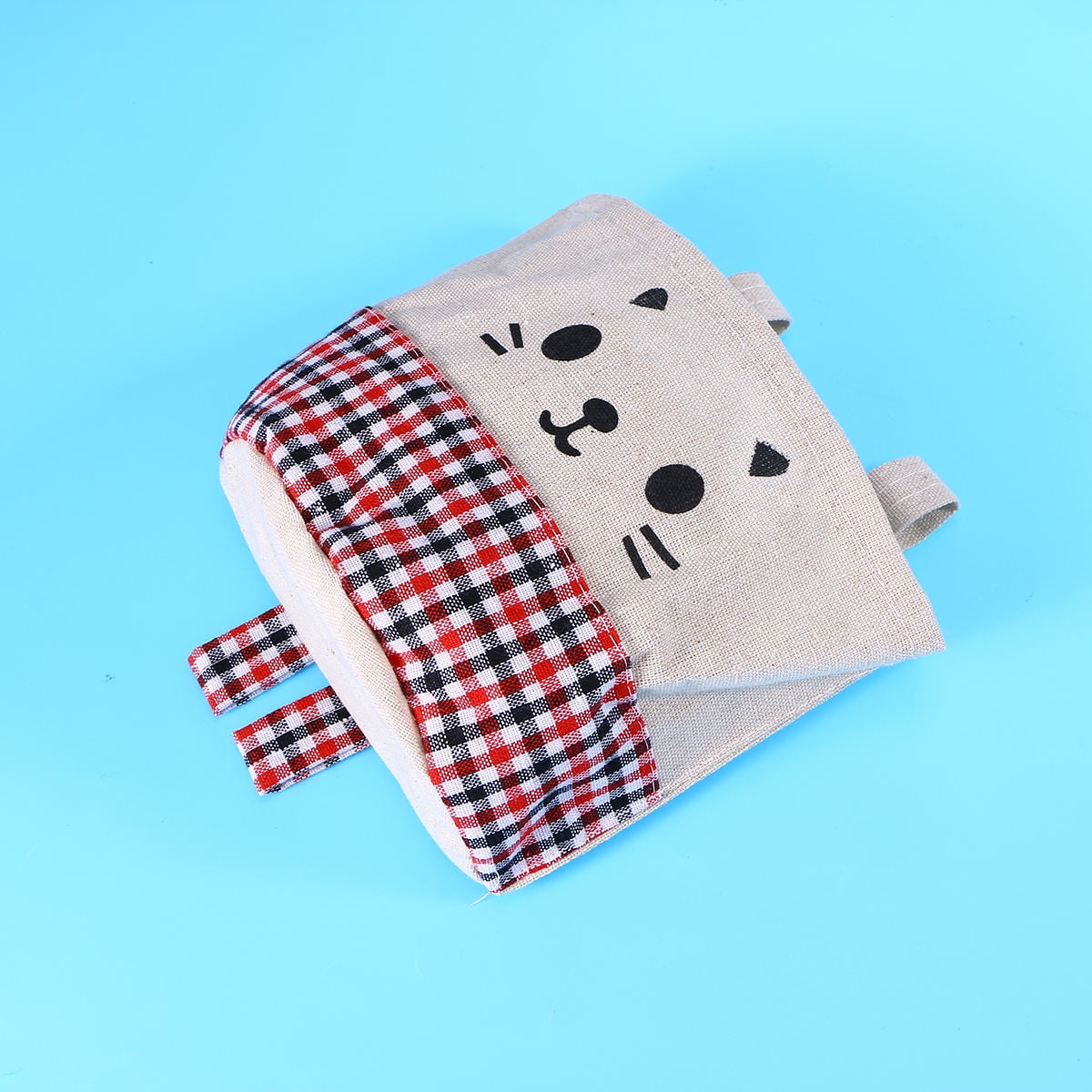 ROMANSENTIAL 1Pcs Hanging Storage Organizer Wall Hanging Pockets Black ...