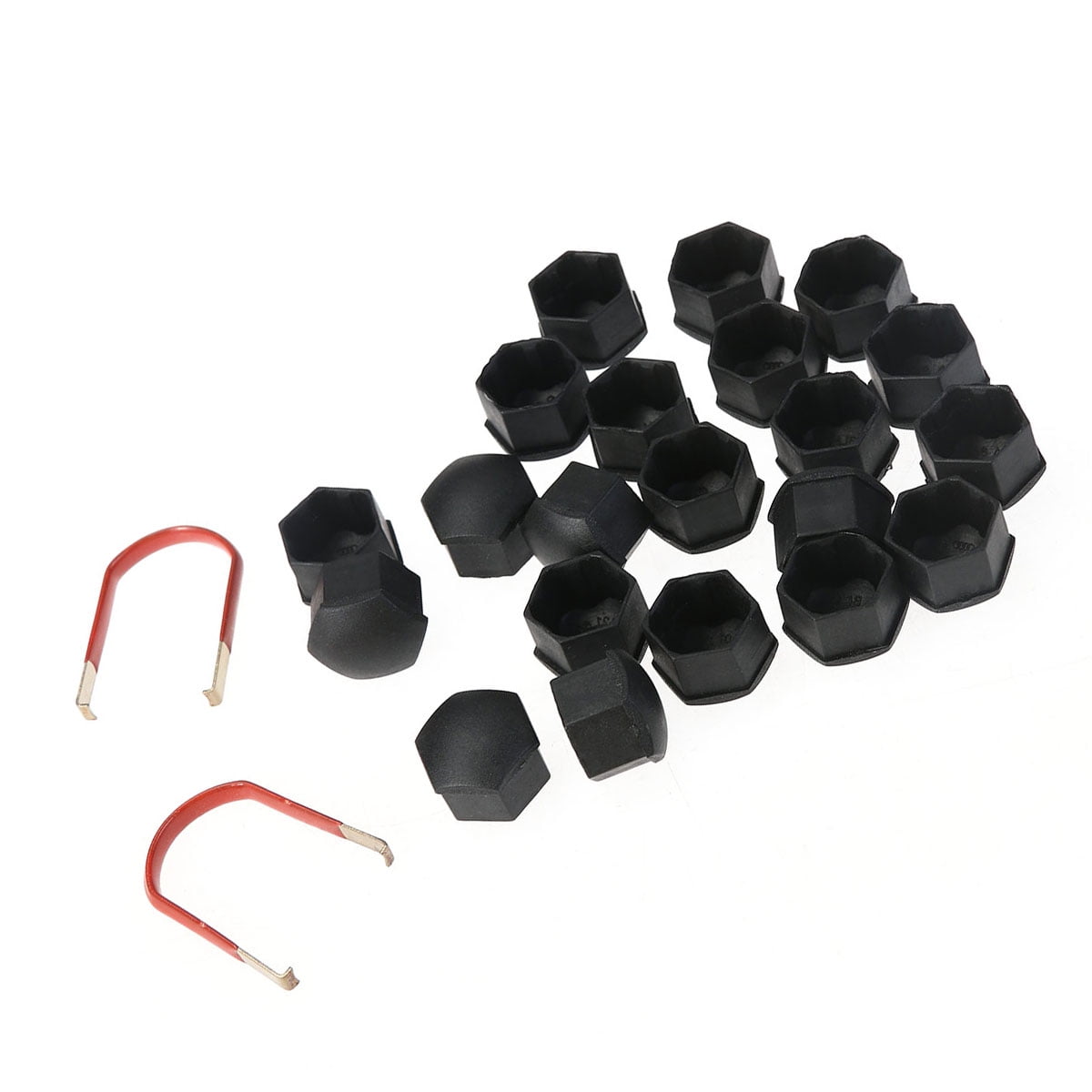 ROMANSENTIAL 20Pcs Car Wheel Hub Screws Plastic for Car Owners Daily ...