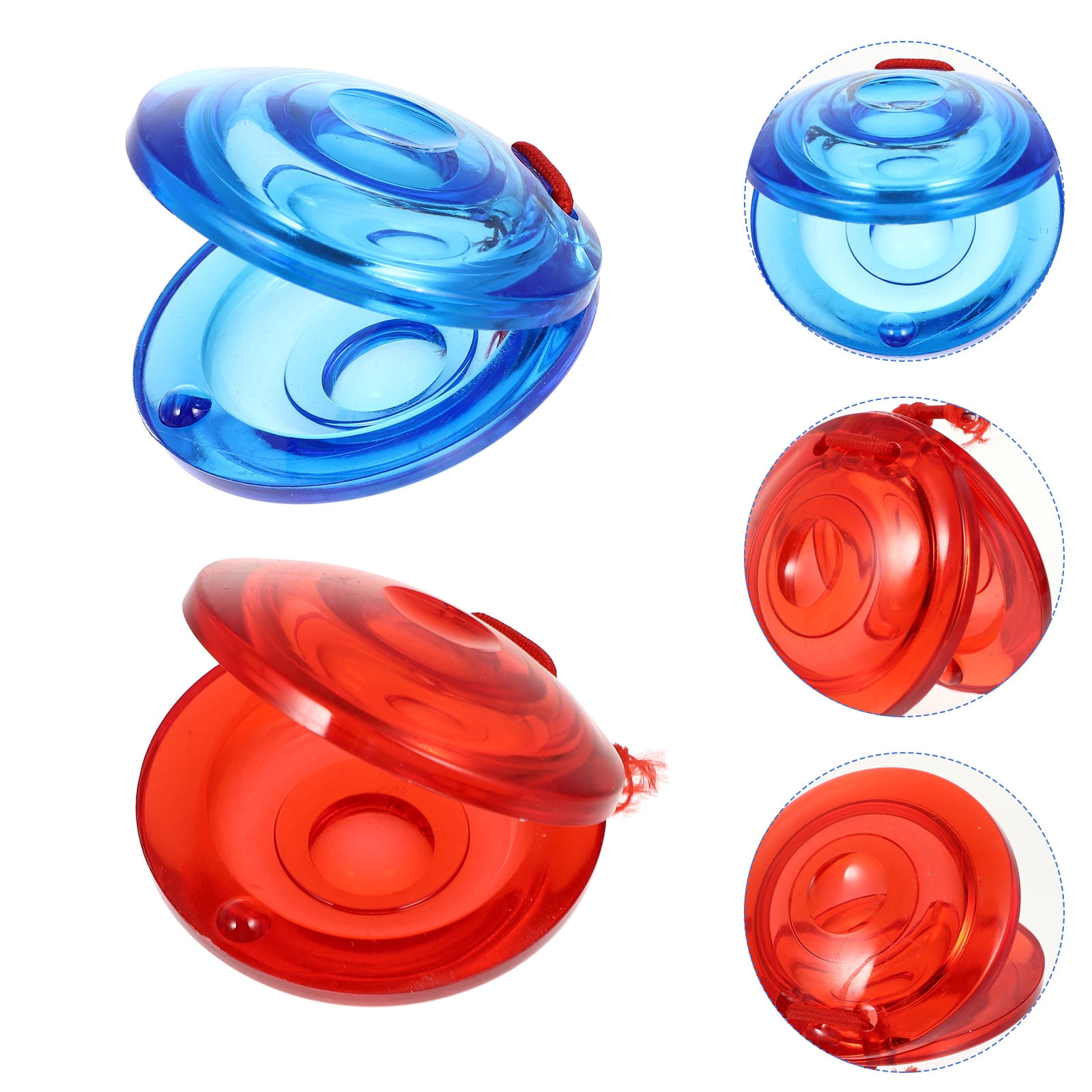 ROMANSENTIAL 20Pcs Children Percussion Instruments Castanet Toy For ...