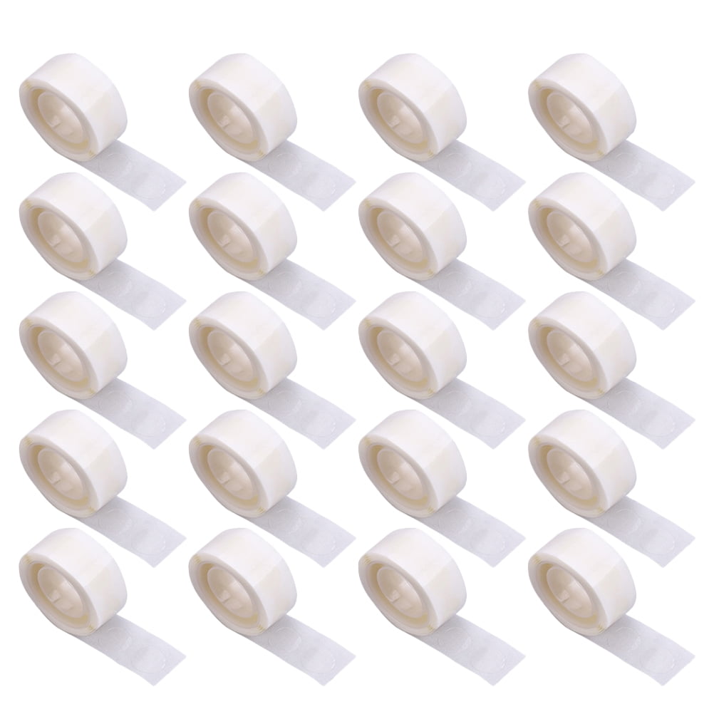ROMANSENTIAL 25 Rolls Easy to Use Latex Dot Sticker for Posters Double ...