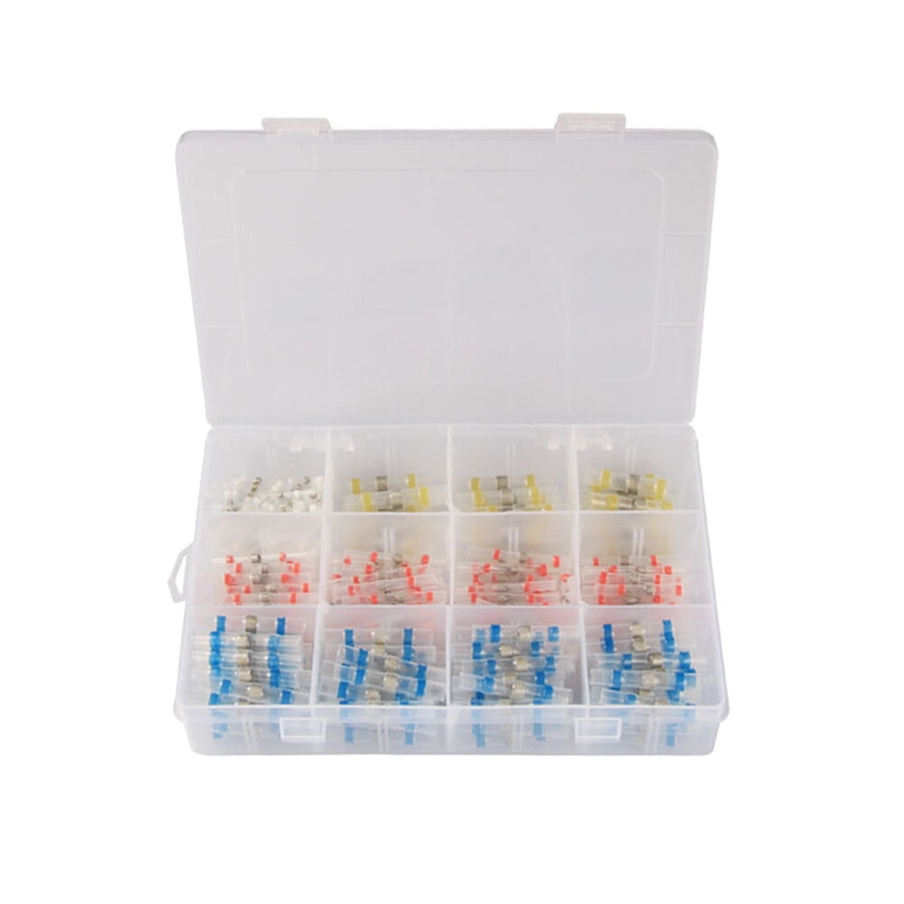 ROMANSENTIAL 250Pack Solderless Wire Connectors Assorted Color Heat ...