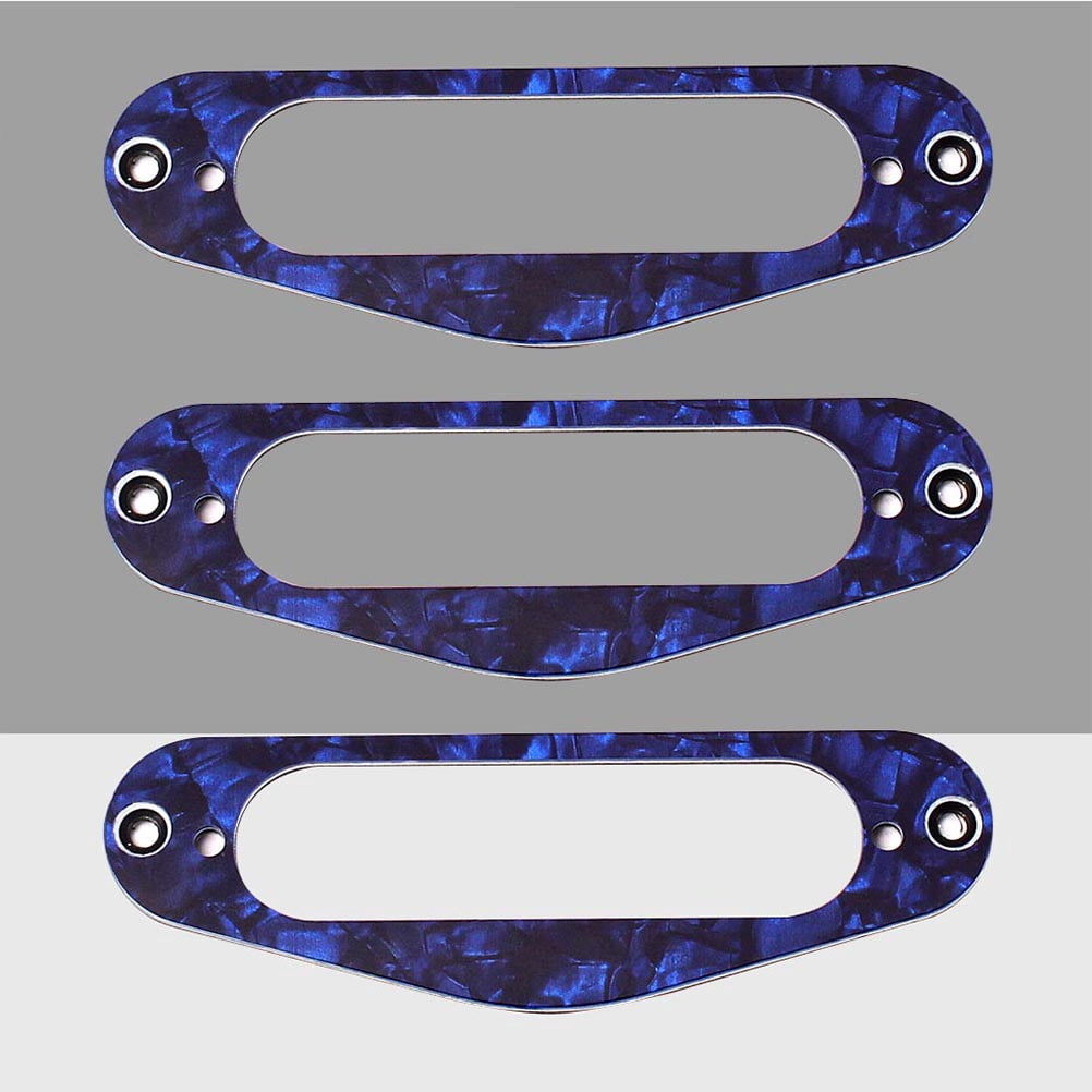 ROMANSENTIAL 3Set Guitar Pickup Frame Blue for Electric Guitar Pickups ...