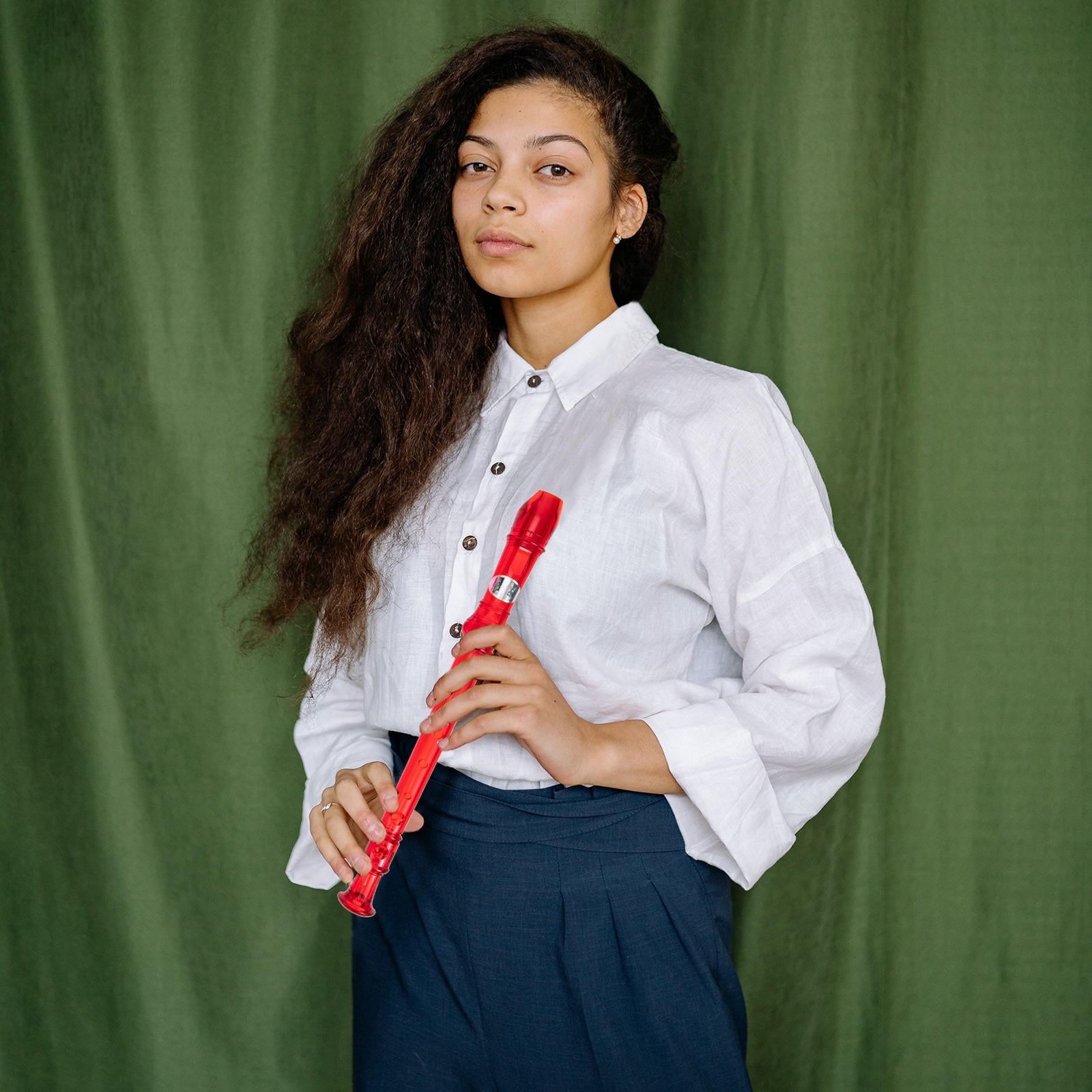 ROMANSENTIAL 4 Sets Children Practice Clarinet Tube Style Red Blue Pink ...