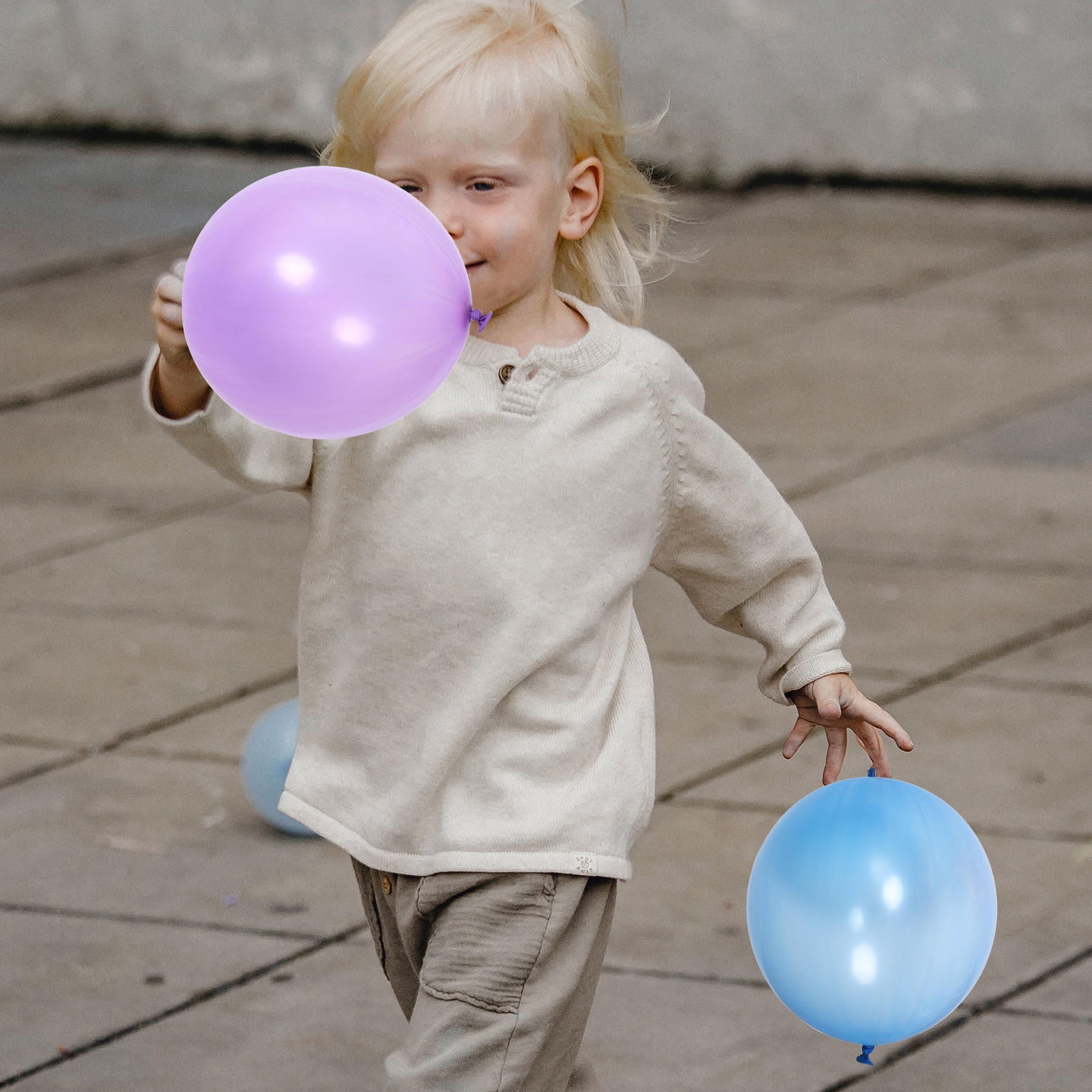 ROMANSENTIAL 50Pcs Latex Punch Balloon for Home Decoration and Wedding ...