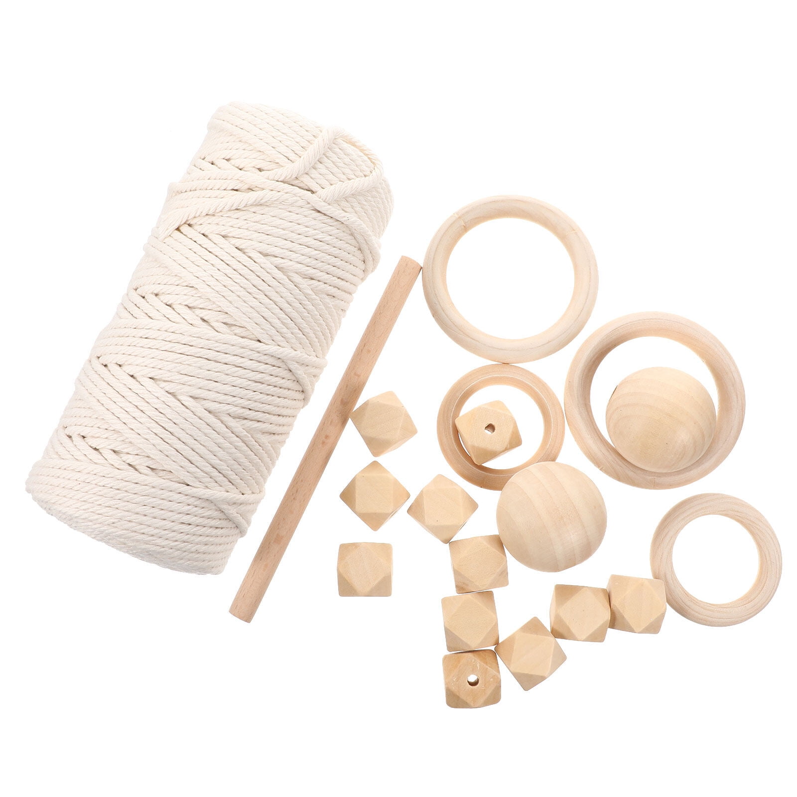 ROMANSENTIAL Basket Weaving Kit 7x7in 1 Set Round Weaving Accessories ...