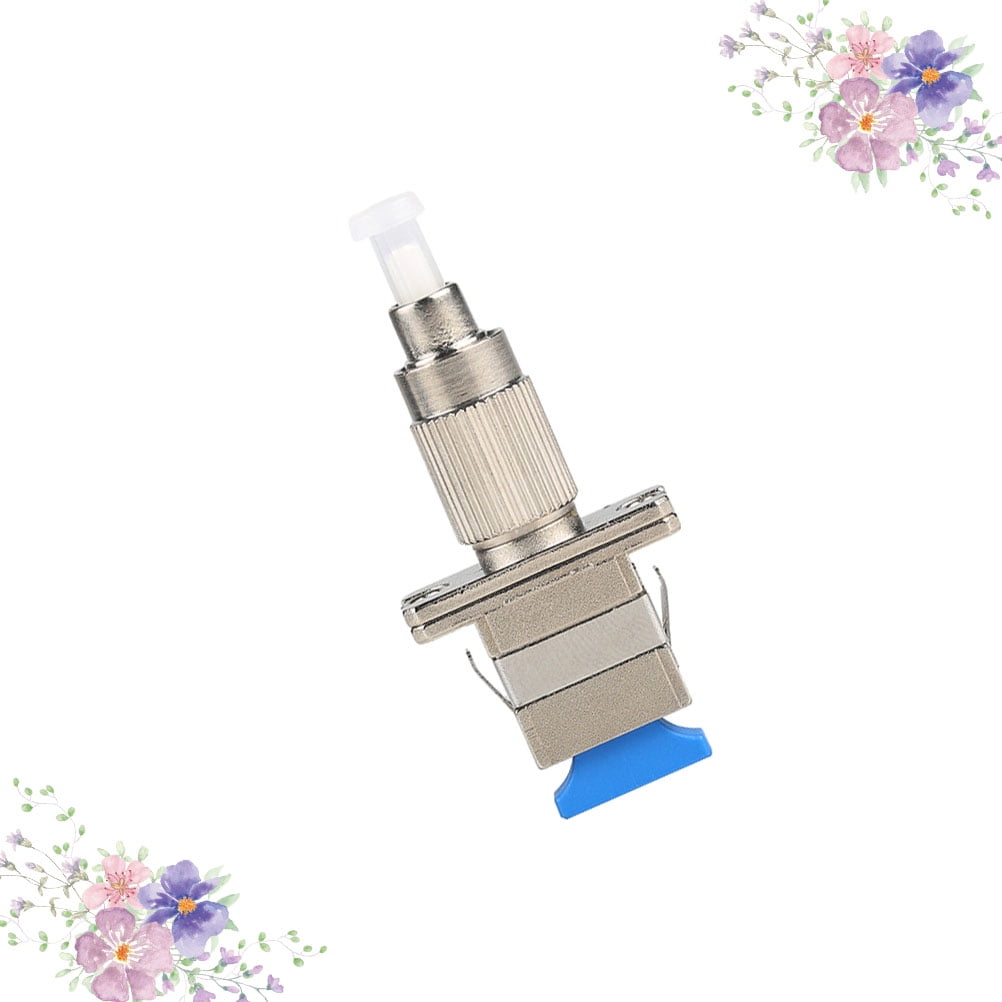 ROMANSENTIAL Fiber Optic Connector 1Pcs Metal Cylindrical for ...