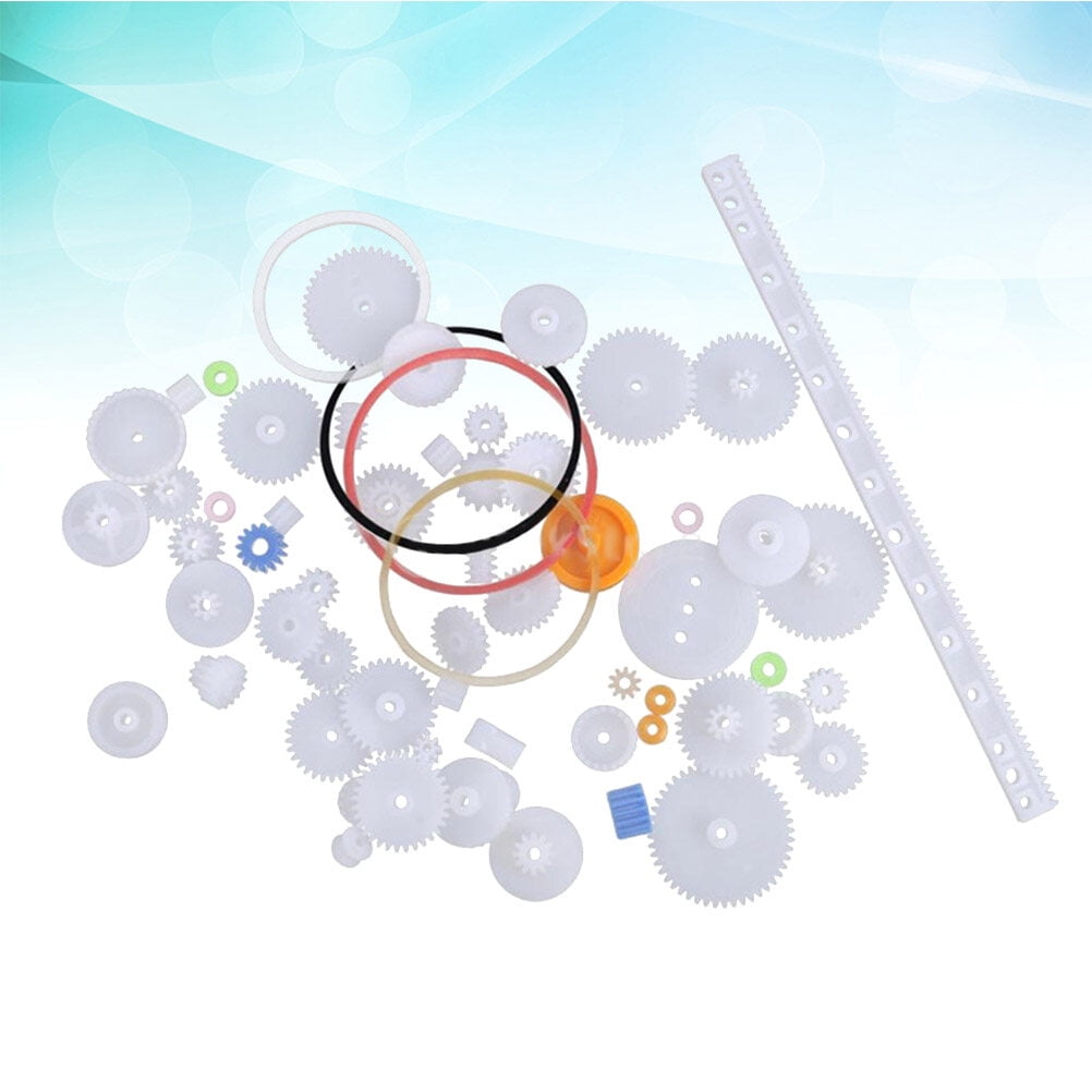 ROMANSENTIAL Robot Gears Kits 60Pcs for Makers and Hobbyists in DIY ...