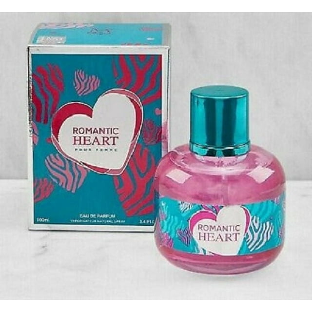 ROMANTIC HEART women's designer 3.4 oz EDP perfume spray - Walmart.com