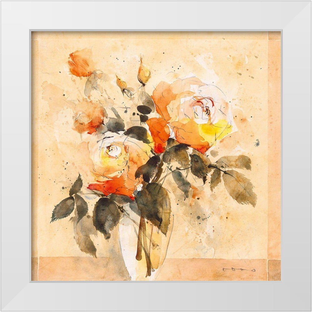 ROMO-Rolf Morschhauser 15x15 White Modern Wood Framed Museum Art Print ...