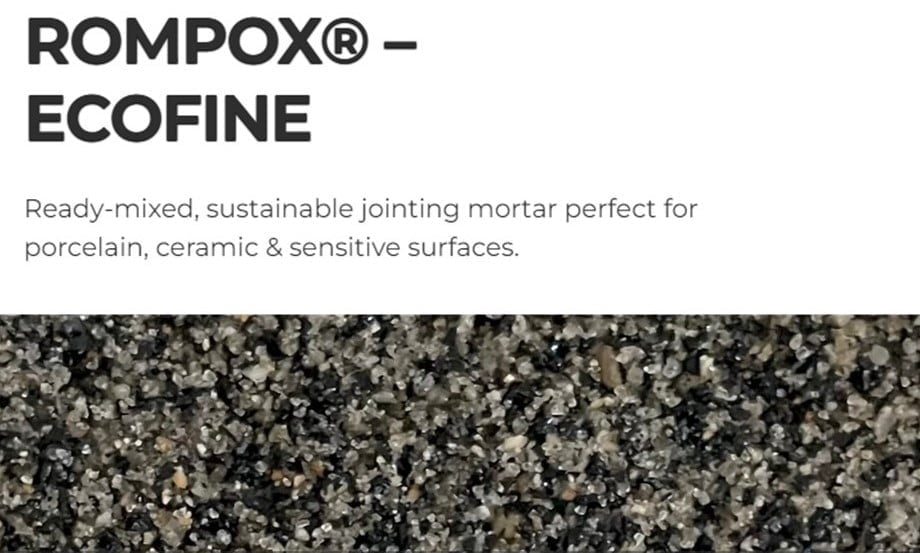 ROMPOX ECO-FINE Ready-Mixed Sand and Resin Joint Mortar: Triple ...
