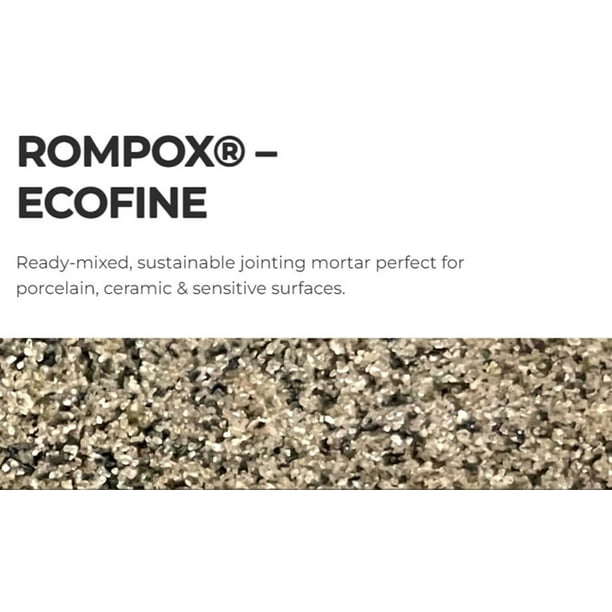 ROMPOX ECO-FINE Ready-Mixed Sand and Resin Joint Mortar: Triple ...