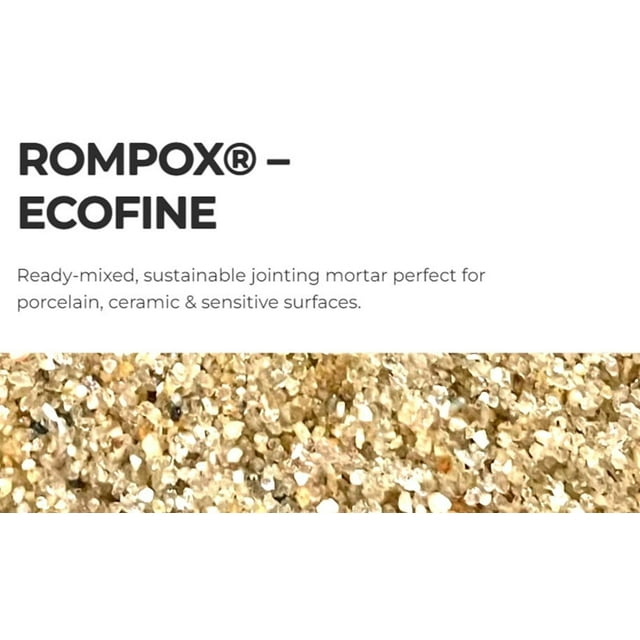 ROMPOX ECO-FINE Ready-Mixed Sand and Resin Joint Mortar: Triple ...