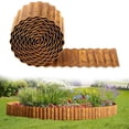 ROMUCHE Corrugated Garden Edging 6" x 50Ft, Flexible Metal Landscape ...