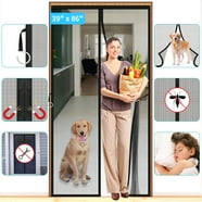 Duck Brand Hands-Free Magnetic Mesh Screen for Double Garage Doors, 7 ft. x 16 ft. - Walmart.com