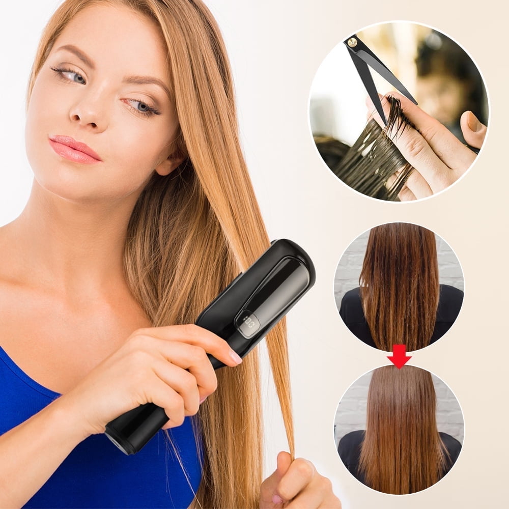ROMYSE 2 in 1 Mini Flat Iron Straightener and Curler Small Hair ...