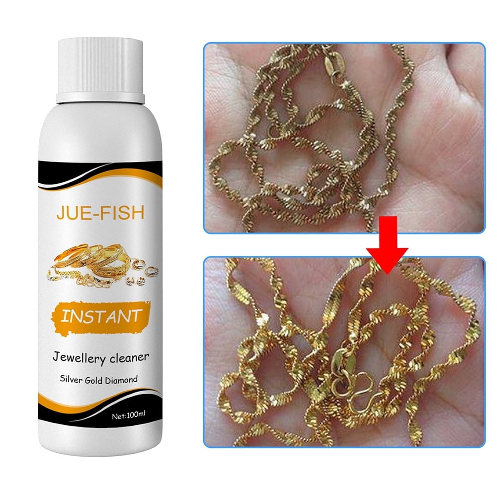 ROMYSE Jewelry Cleaning Solution for Gold,Silver,Diamond & Gemstones ...