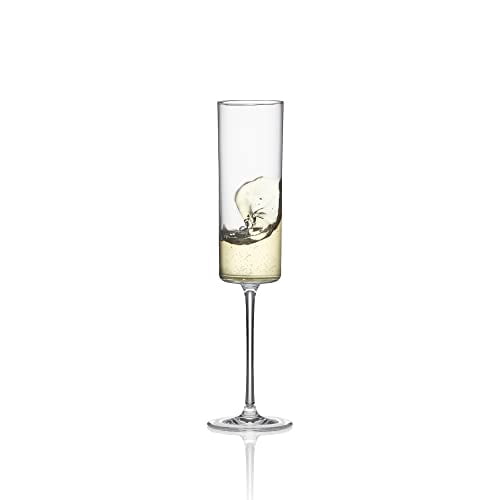 RONA Medium Champagne Flute | 6 oz. | Set of 6 | Medium Collection ...