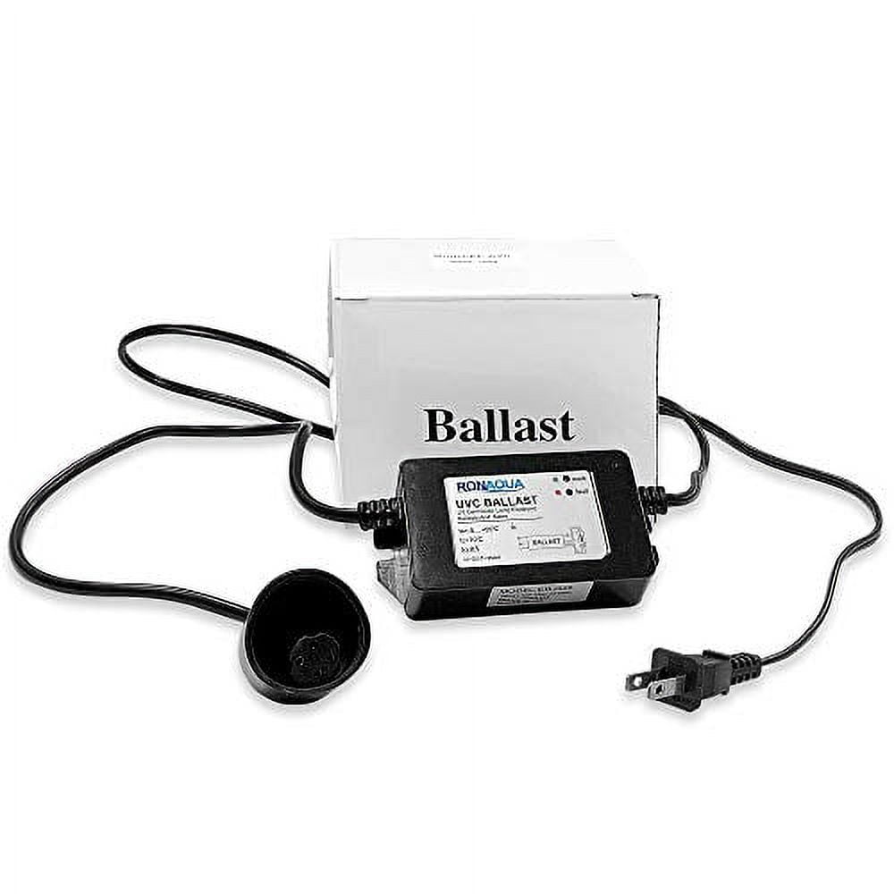 RONAQUA 100-120V 25W Electronic Ballast for 6 GPM UV Water Sterilizer with Four Prong Connection ...
