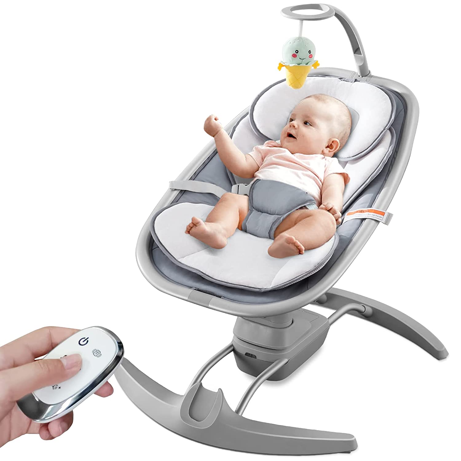 Ingenuity Boutique Collection Deluxe Swing 'n Go Portable Baby Swing ...