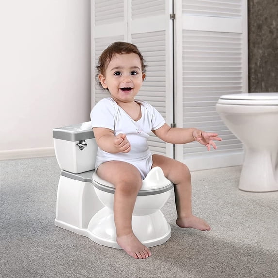 RONBEI Realistic Potty Training Toilet for Kids and Toddlers w ...