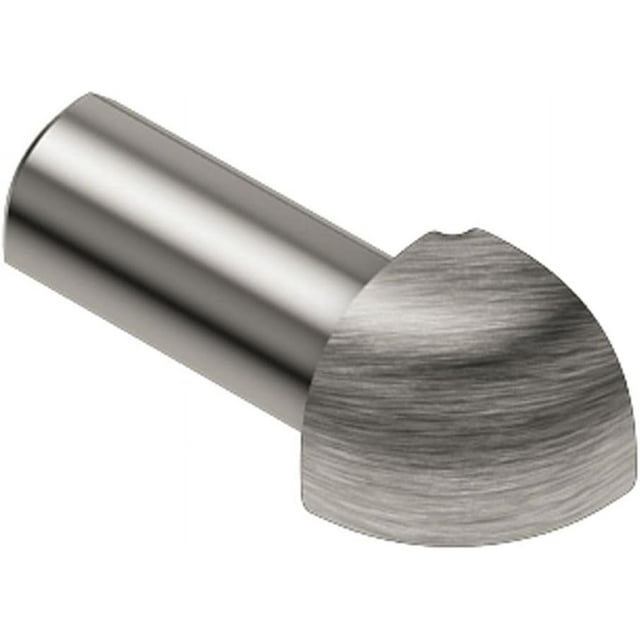RONDEC - 90 Degree Outside Corner - For 3/8" Thick Tile - Brushed ...