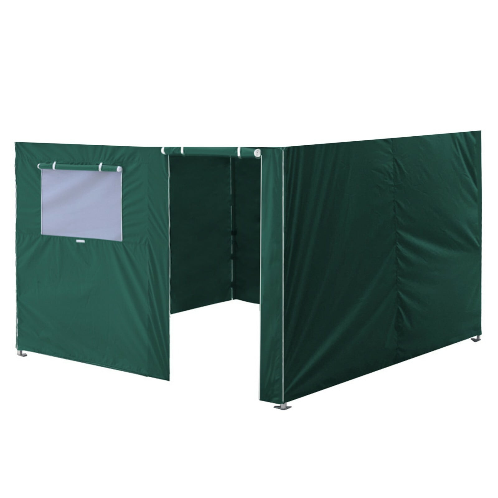 RONG-3 Full Zippered Walls Easy Pop Up Canopy Tent,Enclosure Sidewall ...