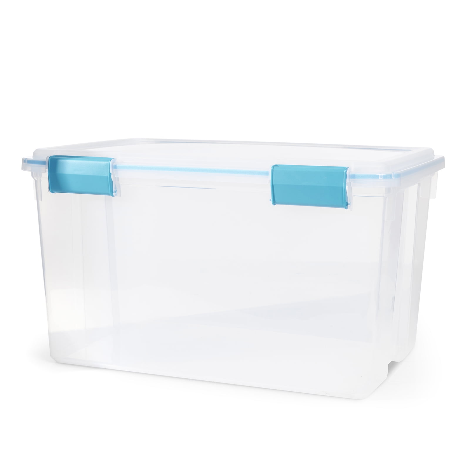 RONG-3 Gasket Box, Stackable Storage Bin with Latching Lid which keep ...