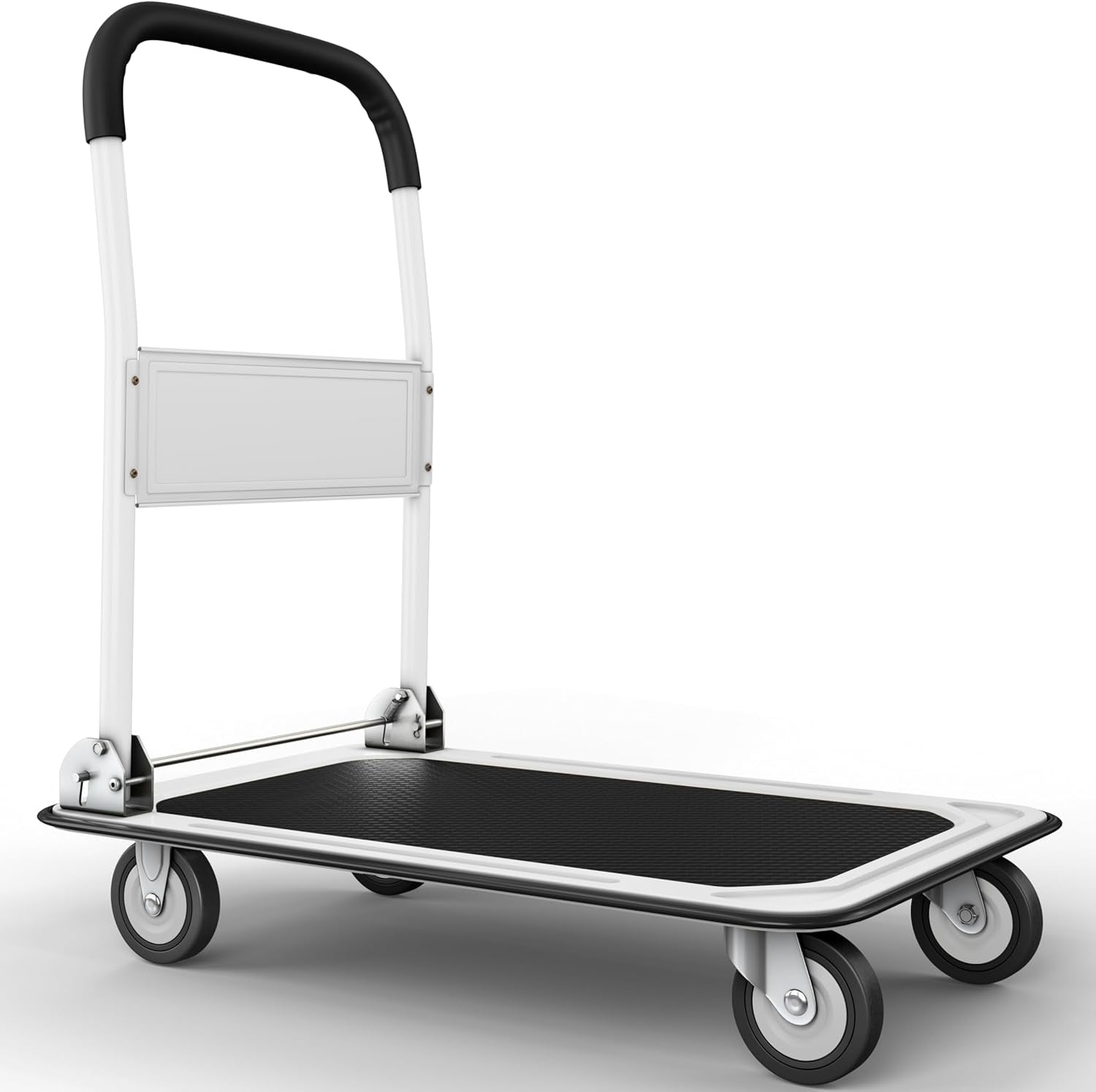 RONG-3 Upgraded Foldable Push Cart | 330 lbs. Capacity Moving Platform ...