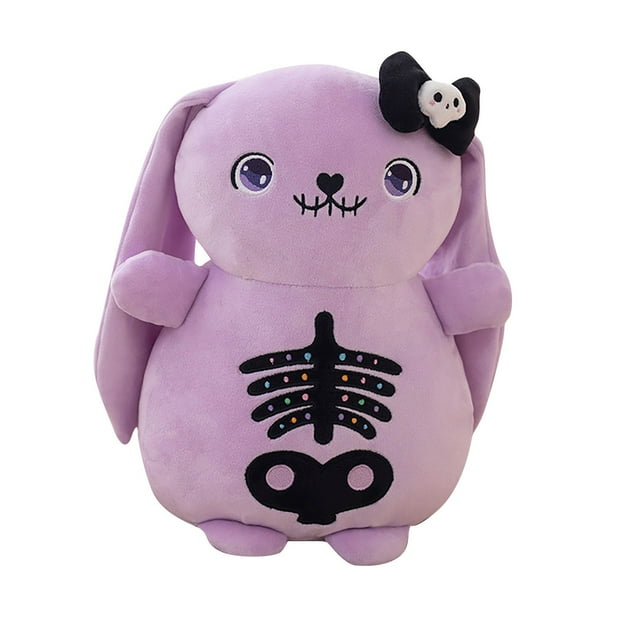 RONG YUN Funny Rabbit Plush Halloween Scary Rabbit Stuffed Animal Long ...