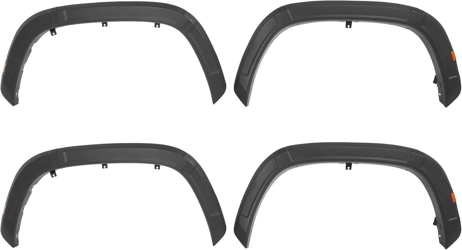 RONGTUO 4Pcs Fender Flares for 2022-2025 Toyota Tundra TRD Pro ...