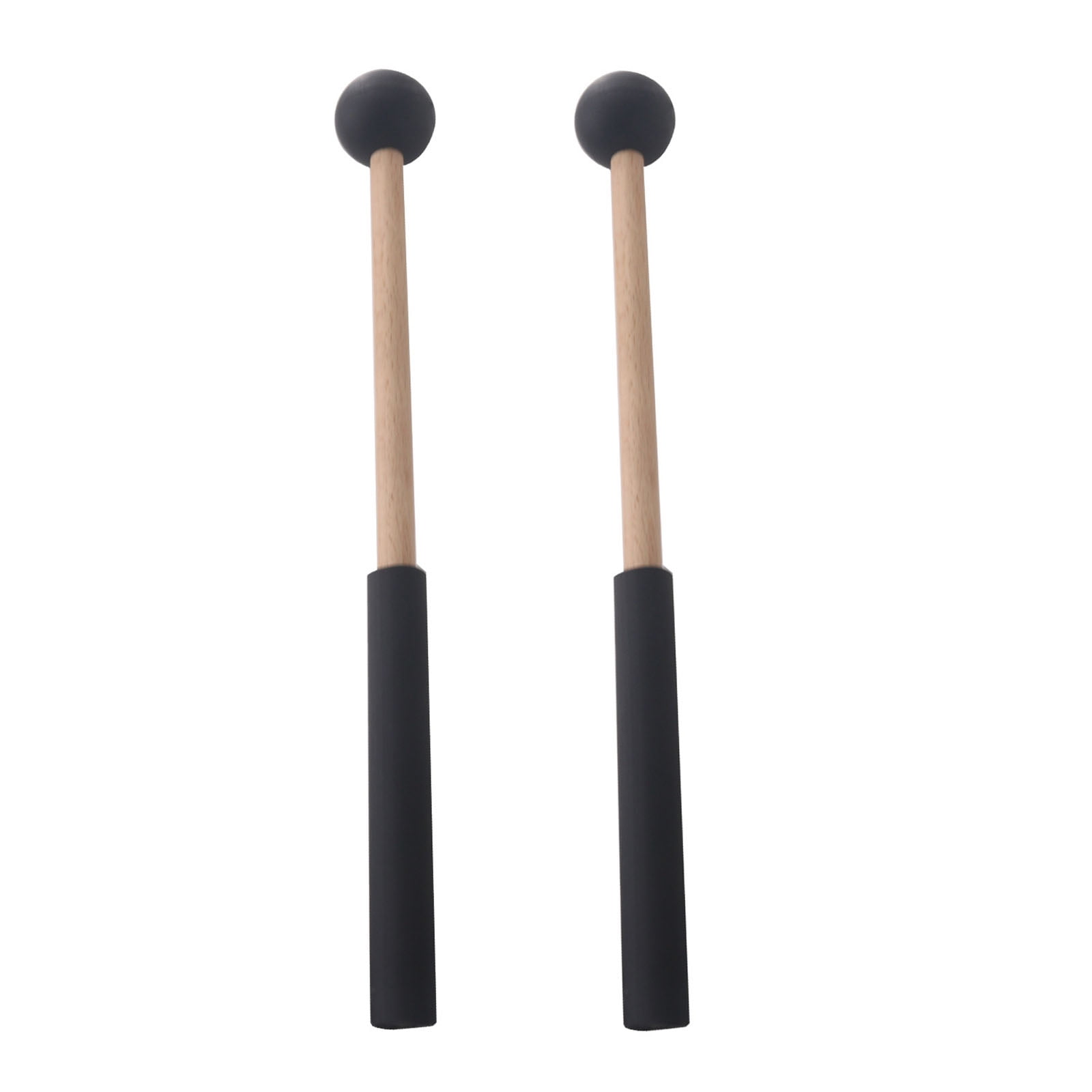 RONSHIN 1 Pair Drumsticks Wood Marimba Mallet With Handle Xylophone ...