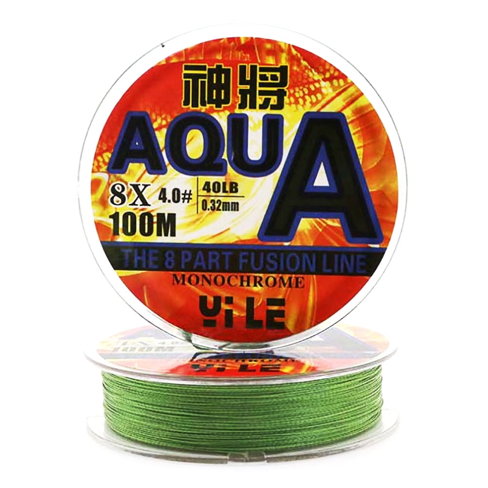 RONSHIN 100m 4 Strands Fishing Line 15lb-60lb Anti-bite Super ...