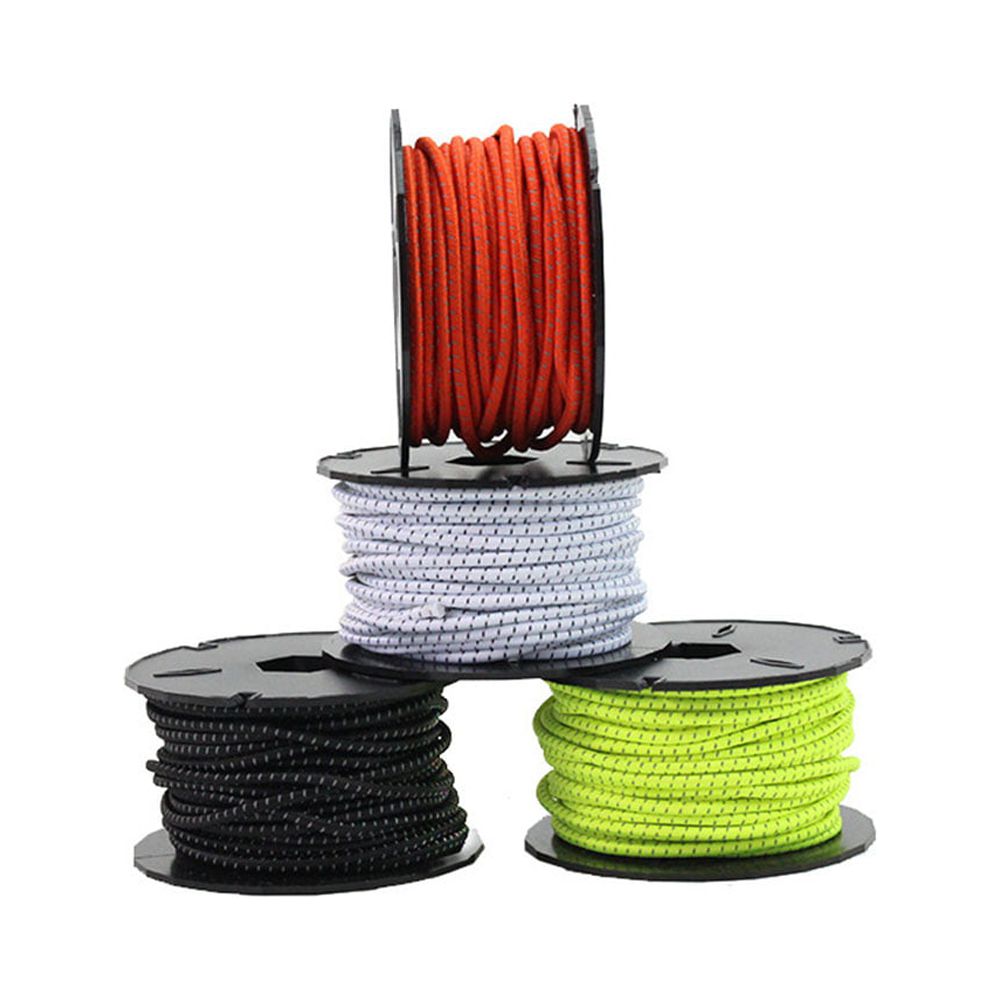 RONSHIN 15M Strong Elastic Rope Bungee Shock Cord Stretch String DIY ...