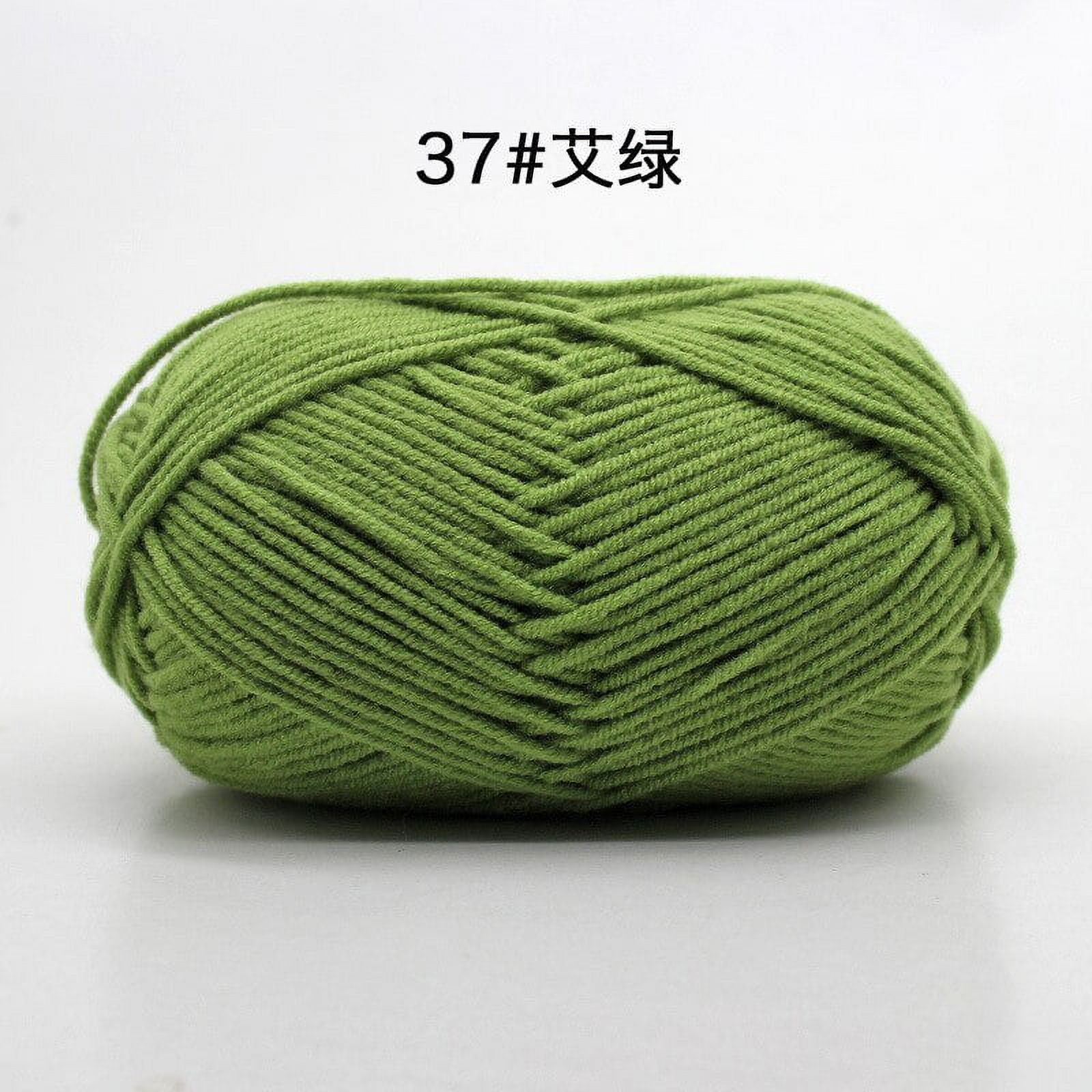 RONSHIN 50g 4ply Smooth Milk Fiber Knitting Wool Crochet Yarn Milk ...