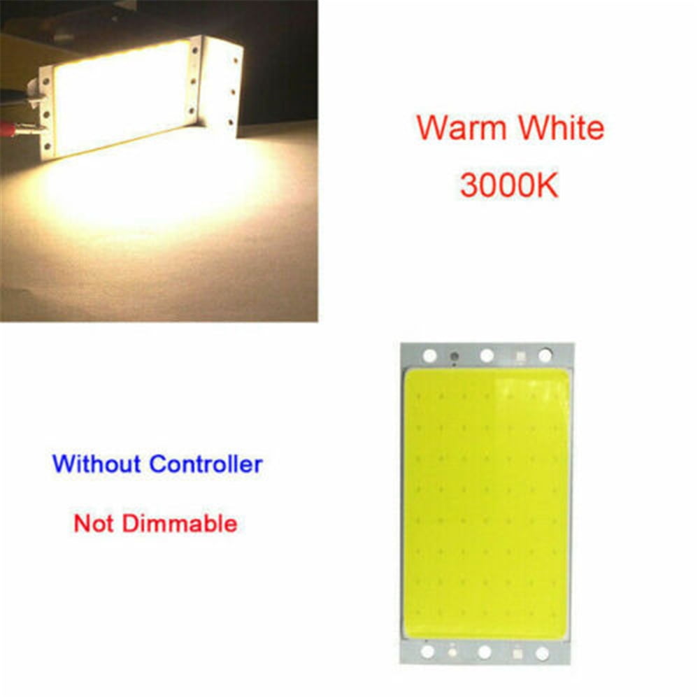 RONSHIN 94x50mm Rectangular Uniform Cob Led Panel Light 12-14v 20 Ultra ...